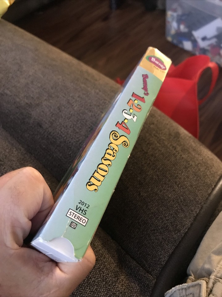 Barney 1234 Seasons VHS 45986020123| eBay