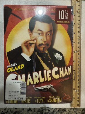 Charlie Chan Collection - Vol. 1 (DVD, 2006, 4-Disc Set) Sealed ...