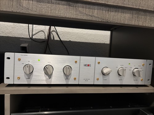 MELOS MA-220 STEREO 6922 6DJ8 TUBE PREAMPLIFIER With Phono Preamplifier ...