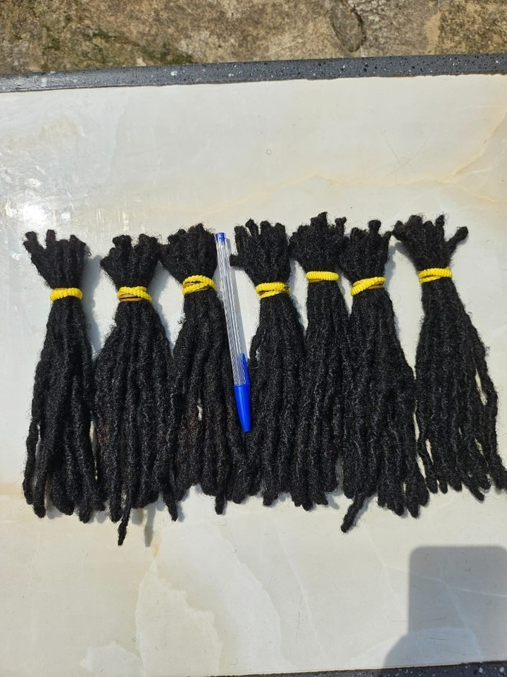 100 % Genuine Naturally Grown Human Hair Dread Locks . | eBay UK