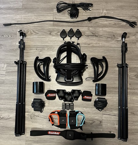 Valve Index PC and VR Headset Full Kit with Vive Full Body Tracking | eBay