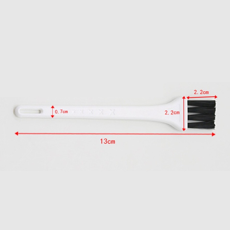 Anti Static White Portable Plastic Handle Nylon Cleaning Keyboard Brush ...