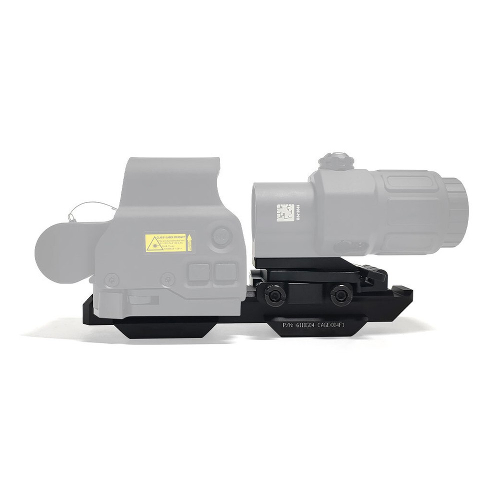 G33 G43 Mount Metal G33 Mount Flip-To-Side Mount Riser G23 Weapon Base ...