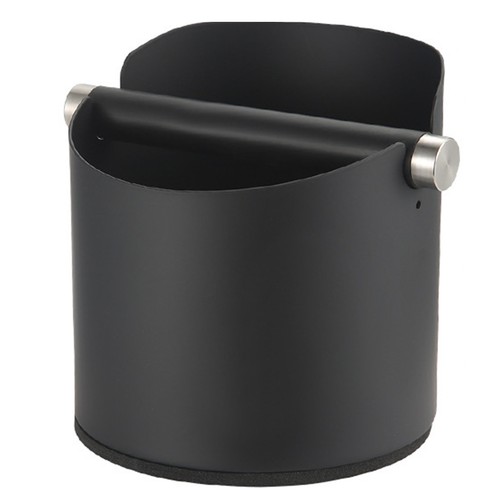 Espresso Dump Bin with Anti-slip Pad Organization Stainless Steel ...