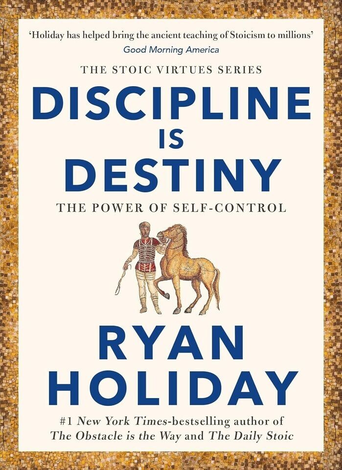 Ryan Holiday- Courage Is Calling, Discipline Is Destiny 2 Books Set NEW ...