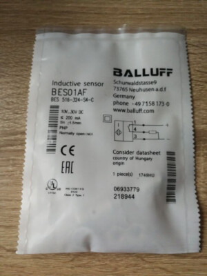 BALLUFF BES 516-324-S4-C Proximity Switch | eBay