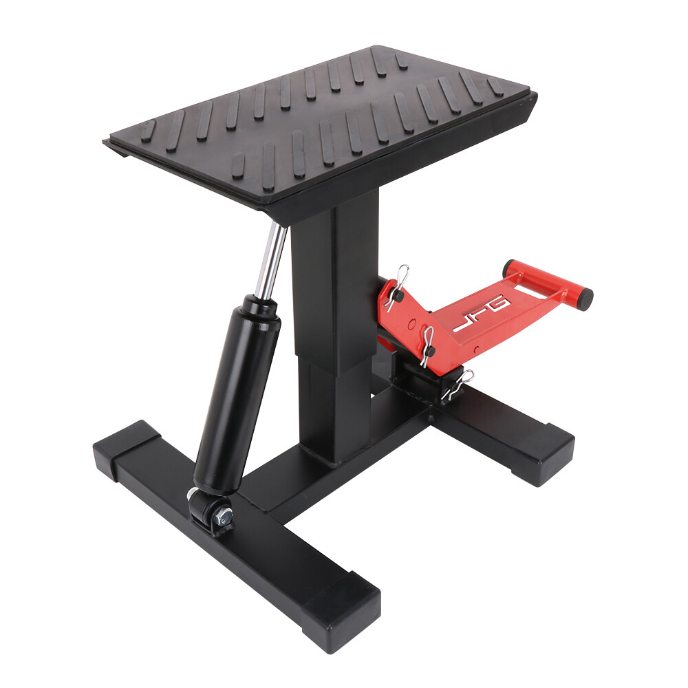 Dirt Bike Jack Stand Lift Motorcycle Adjustable Heavy Duty Lift Stand ...