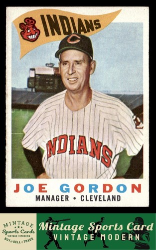 1960 Topps - Joe Gordon - #216 Cleveland Indians | eBay