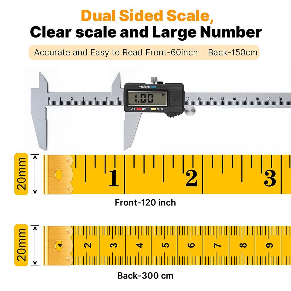 Tape Measure, 5 Packs 120 Inch/300Cm Dual Scale Measuring Tape for Body ...