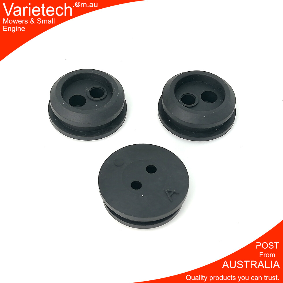 3 x 24mm 2-Hole Fuel Tank Grommets Fit Ryobi RLTGM25CS GM254SL ...