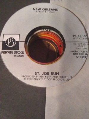 St. Joe Run, New Orleans~ 1977 Private Stock promo 45 +sleeve | eBay