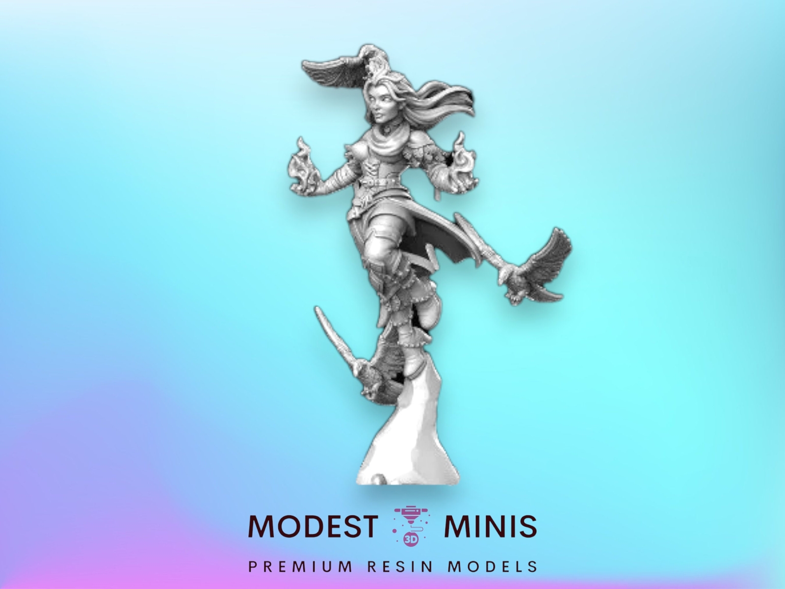 Genevieve | 32mm 28mm DnD Mini | Resin | Dungeons and Dragons | eBay