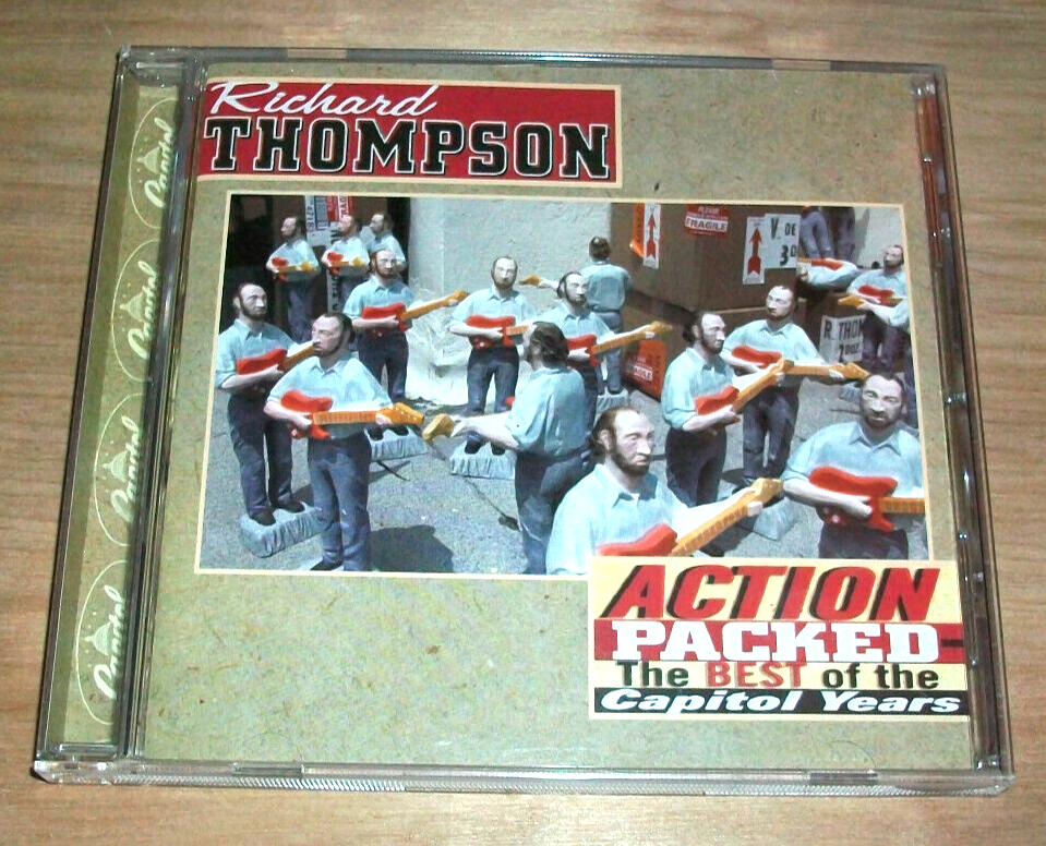 💽 RICHARD THOMPSON - ACTION PACKED: BEST OF THE CAPITOL YEARS CD 19 ...