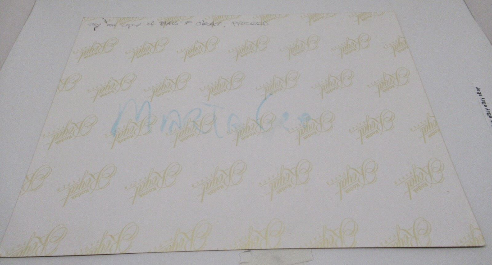 Marta Gee And Bad Reputation San Diego California 8x10 Promo Photograph ...