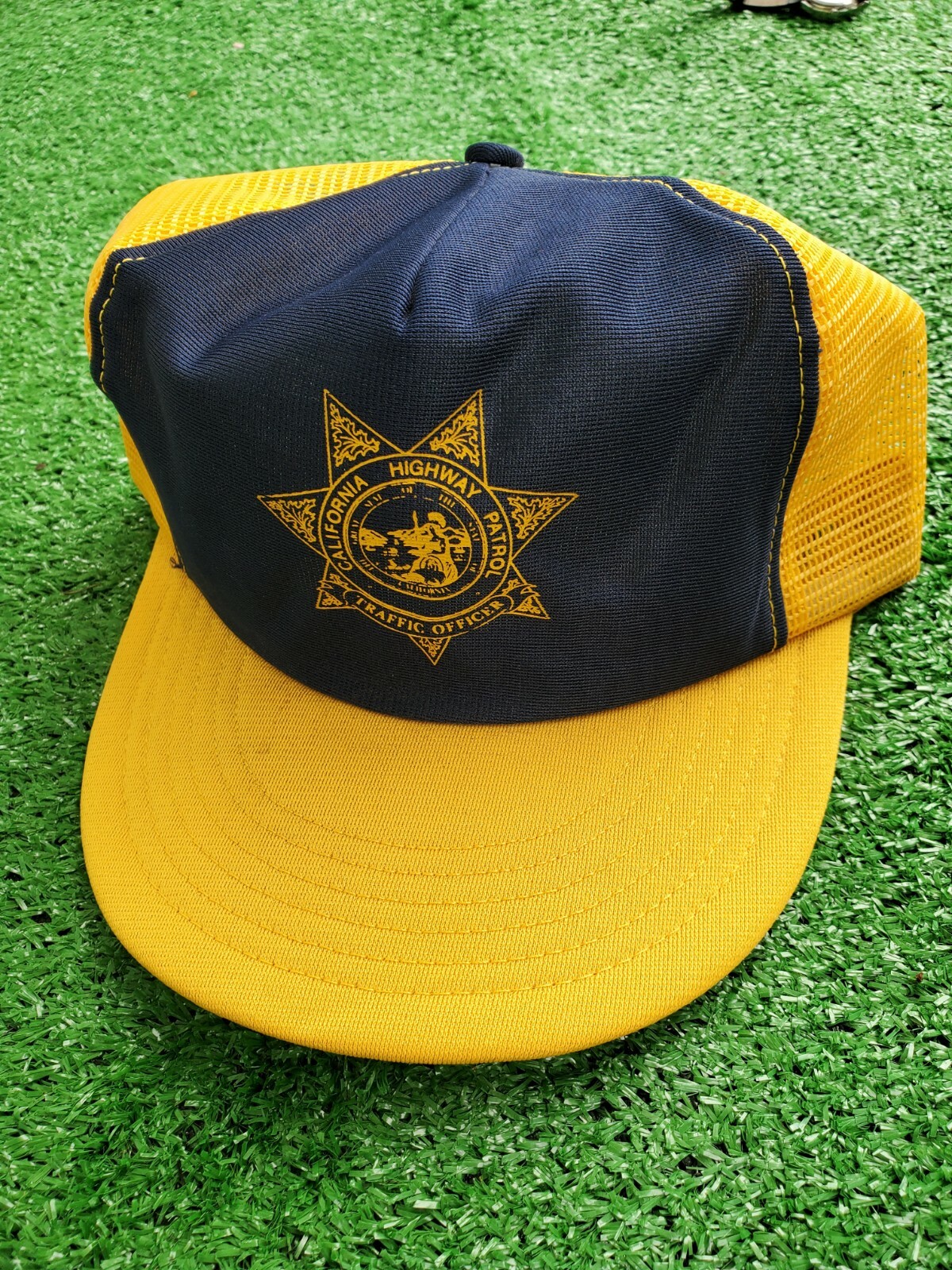 California Highway Patrol CHP Hat VTG 1970s traffic officer Ball Cap ...