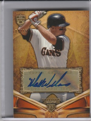 2013 TOPPS SUPREME #SA-MW MATT WILLIAMS AUTOGRAPH SAN FRANCISCO GIANTS ...