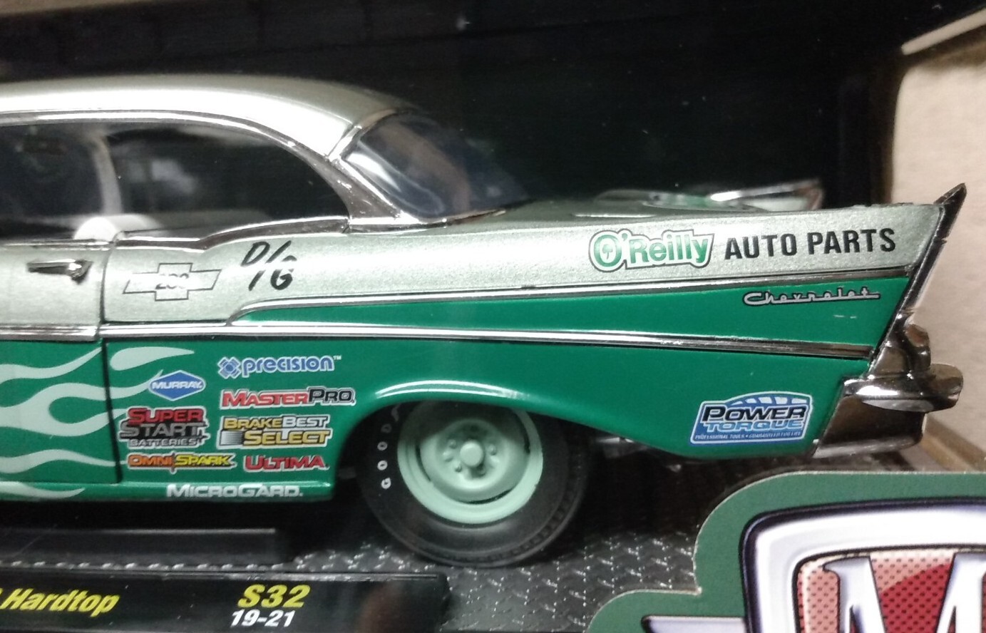 M2 Machines ~ O'Reilly Auto Parts 1957 Chevrolet 210 Hardtop ~ 1/24 ...