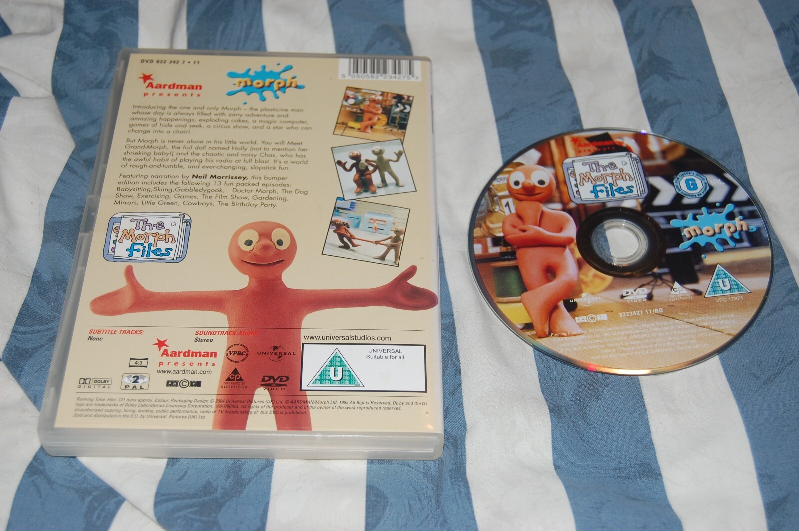AARDMAN ~ THE MORPH FILES (DVD, 2004) Neil Morrissey 5050582234275 | eBay