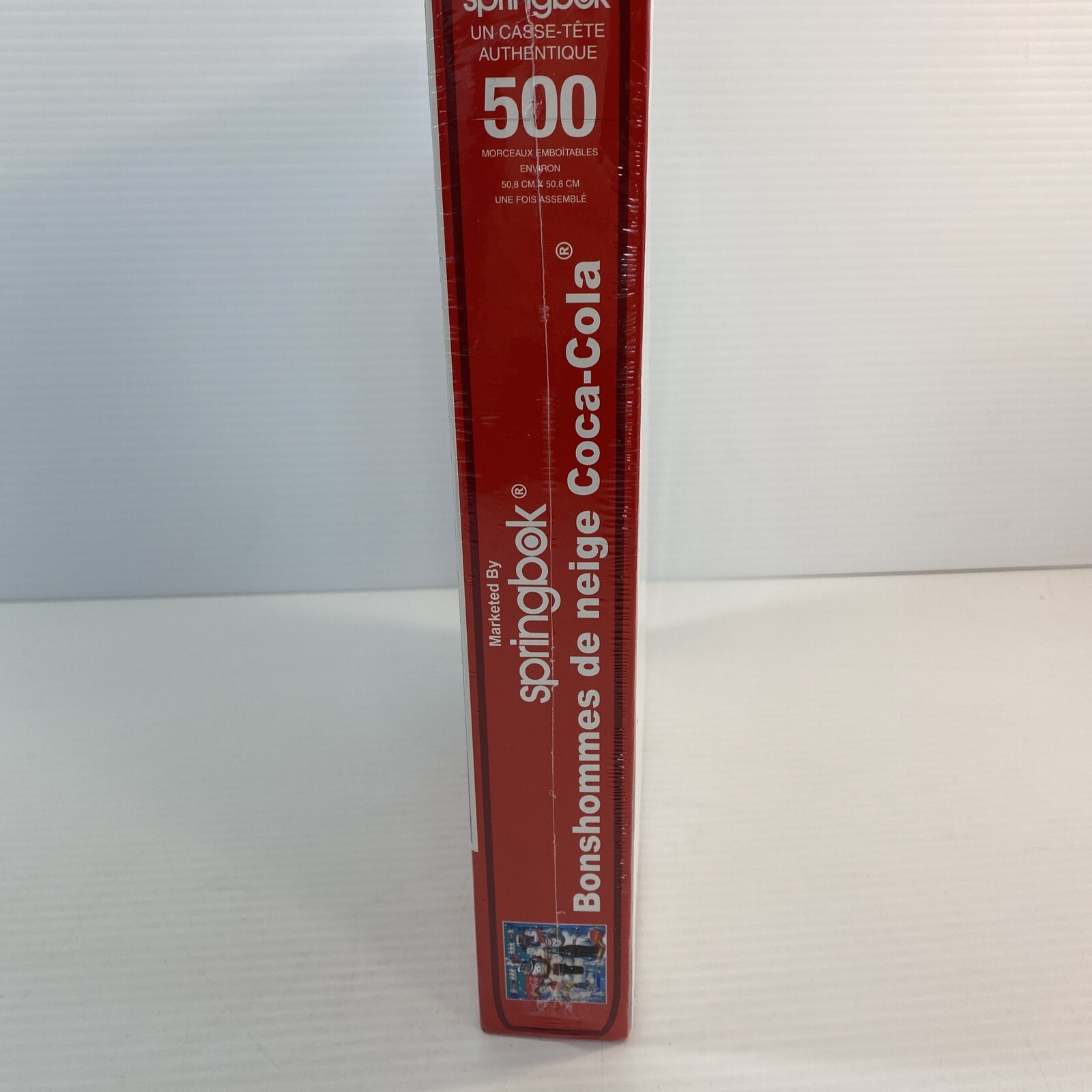 Springbok 500 Pc. Coca Cola Snowmans Delight Approximately 20"x20" New ...