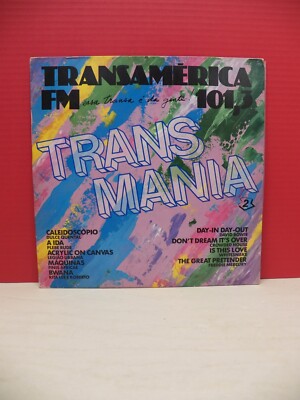 12" LP VG++/EX Various Artists Trans Mania Vol. 2 1987 EMI Promo Brazil ...
