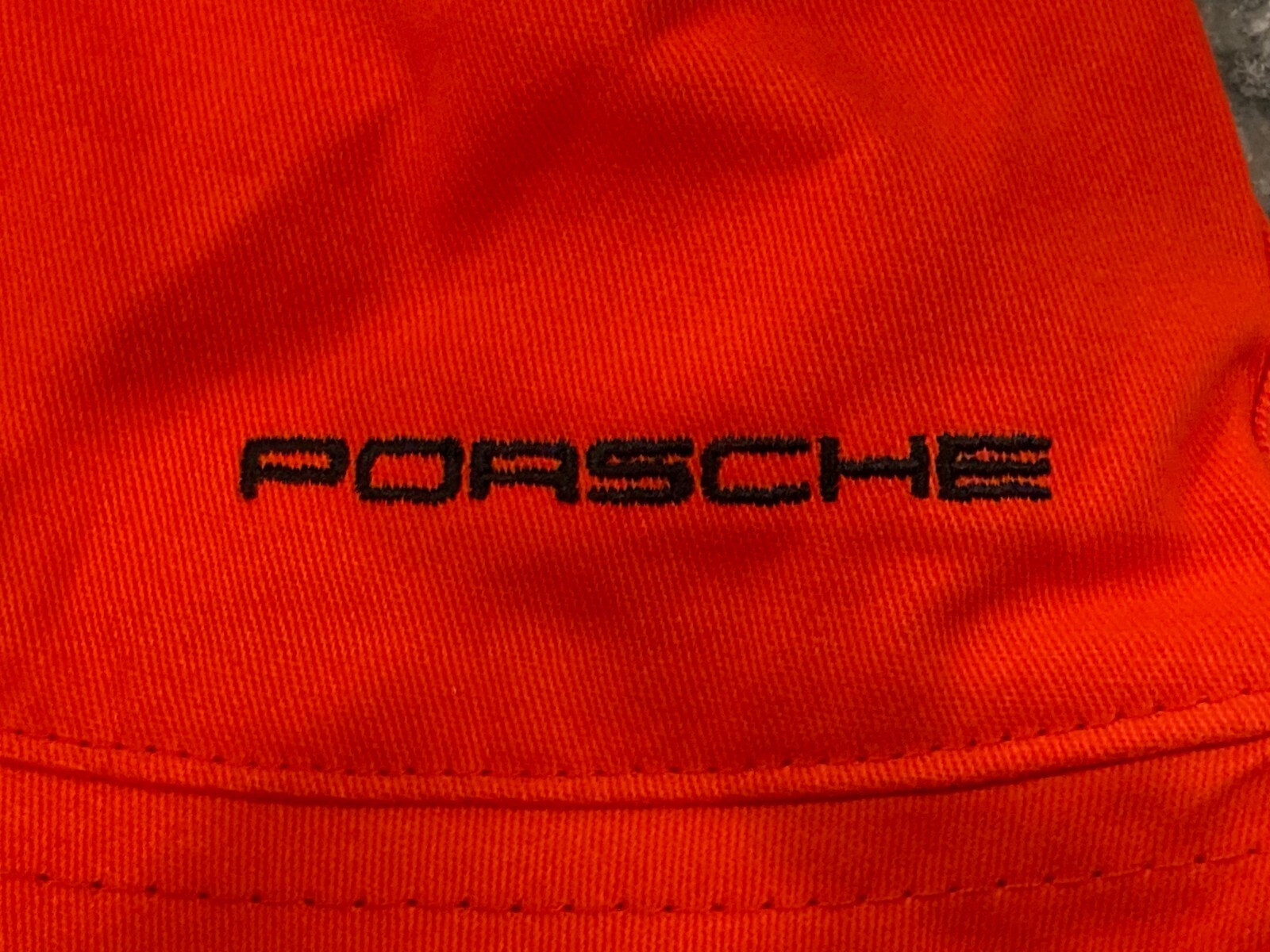 PORSCHE DESIGN RENNSPORT REUNION 7 BUCKET HAT W/EMBROIDERED PORSCHE ...