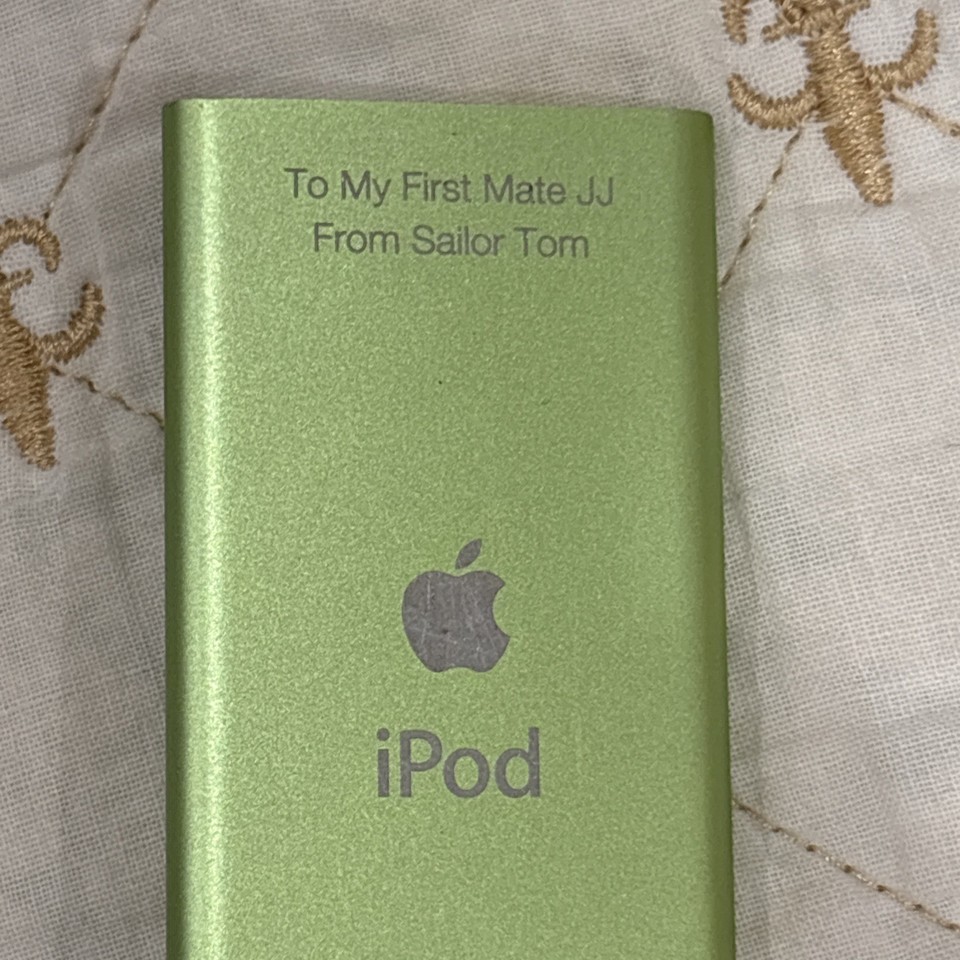 Green Apple iPod Nano 2nd Gen 4GB Tested 100% Works NO TEXT ON SCREEN ...