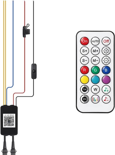 Dreamcolor Motorcycle RGB LED Lights Controller Chaser Dream Motorcycle ...