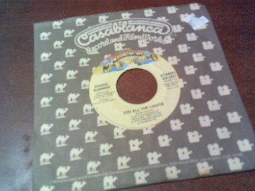 DONNA SUMMER DIM ALL THE LIGHTS / THERE WILL ALWAYS BE A YOU 45 RPM ...