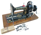 Beautiful Antique Frister & Rossman Handcrank Transverse Shuttle Sewing ...