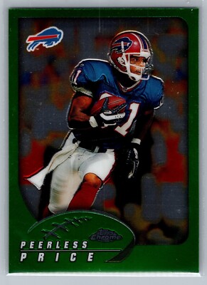 2002 TOPPS CHROME CARD # 34 Peerless Price - Buffalo Bills | eBay