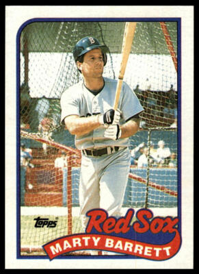 1989 Topps #155 Marty Barrett | eBay