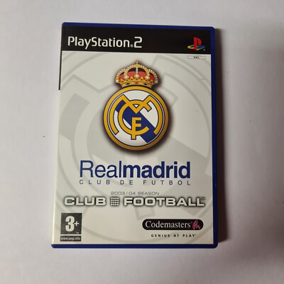 REAL MADRID CLUB FOOTBALL PS2 UNSEALED TOTAL GAMER PS2 RANGE LOW PRICES ...