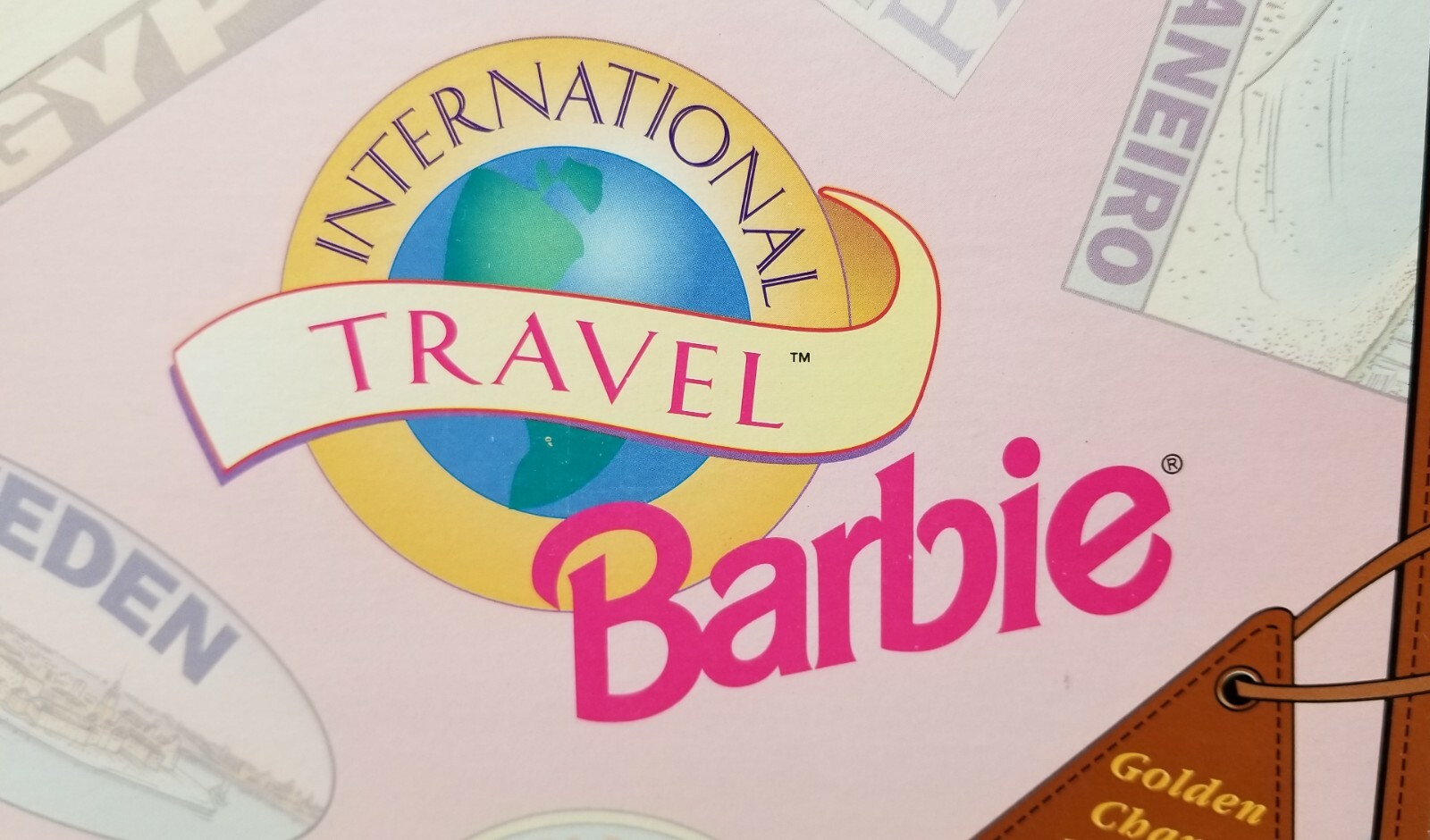 1995 International Travel Barbie Doll Second in Series Mattel 15184 for ...