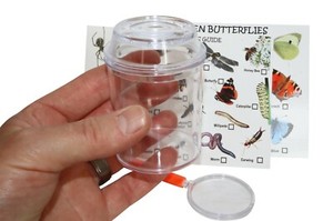 Bug Pot/ Bug Jar Set Includes Insect Spotter Cards & Magnifying Glass ...