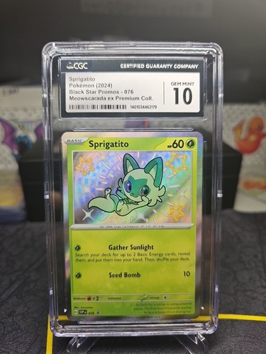 Pokémon Karte Shiny Felori 76 ️ Sprigatito Paldean Fates ️ Paldeas ...