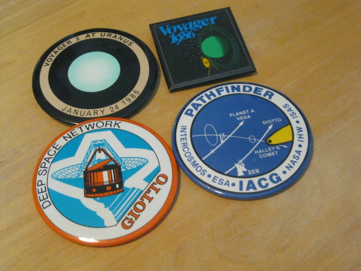 Vintage Nasa Voyager Symbol On