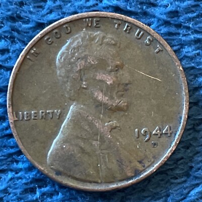 1944 D over S Lincoln Wheat Penny! Error DDO! Very Good Condition! | eBay