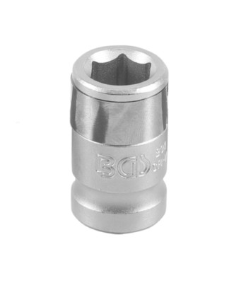 BGS Technic Square Drive 3/8" to 10mm Hex Bit Adapter Socket Bit Holder ...