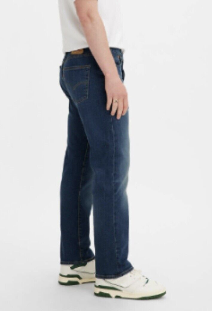 Men's Levi's 501 Regular Fit Straight Leg Blue Jeans Style Men's Levi's 501 Regular Fit Straight Leg Blue Jeans Style