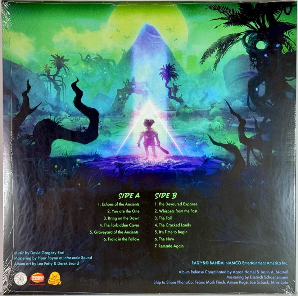 Rad Original Video Game Soundtrack [Splatter Vinyl] LP Vinyl Record ...