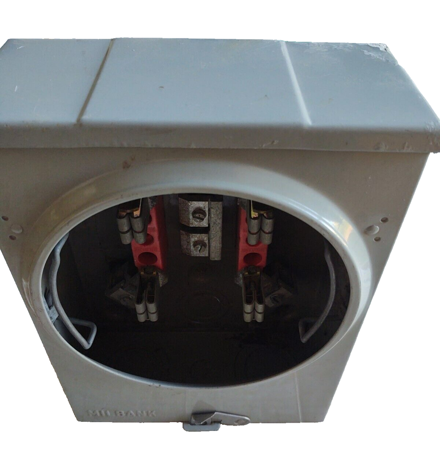 Milbank 100 AMP CONT. 600 VAC Underground Meter Base | eBay