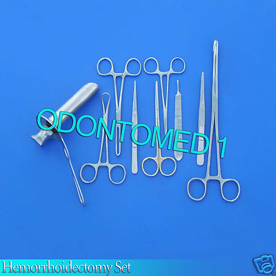 HEMORRHOIDECTOMY SET SURGICAL INSTRUMENTS DS-999 | eBay