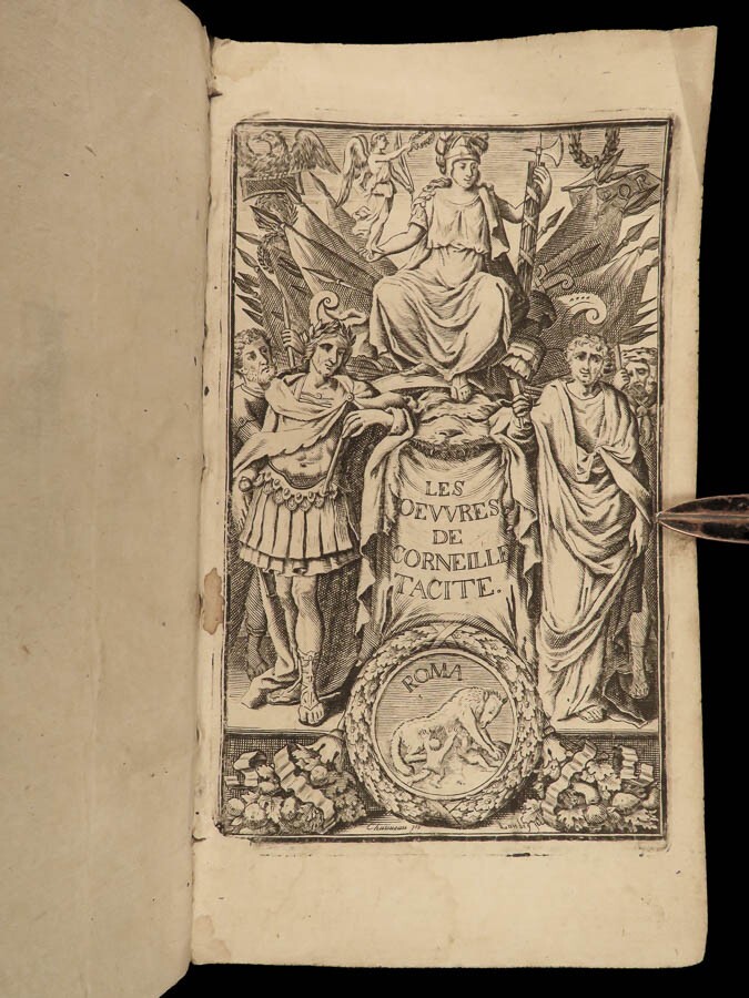 1681 TACITUS Annals Histories Roman Empire Nero Caligula Rome French ...