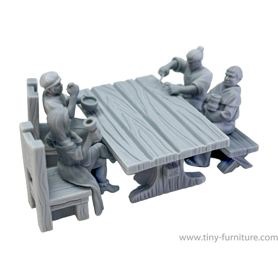 Dining Citizens Eating Drinking Tavern Inn Villagers People Dnd Scatter ...