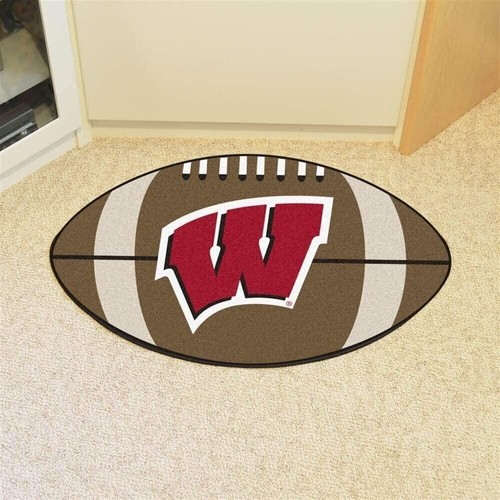 University of Wisconsin Badgers Floor Mat Area Rug, 20x32 Inch, Non ...
