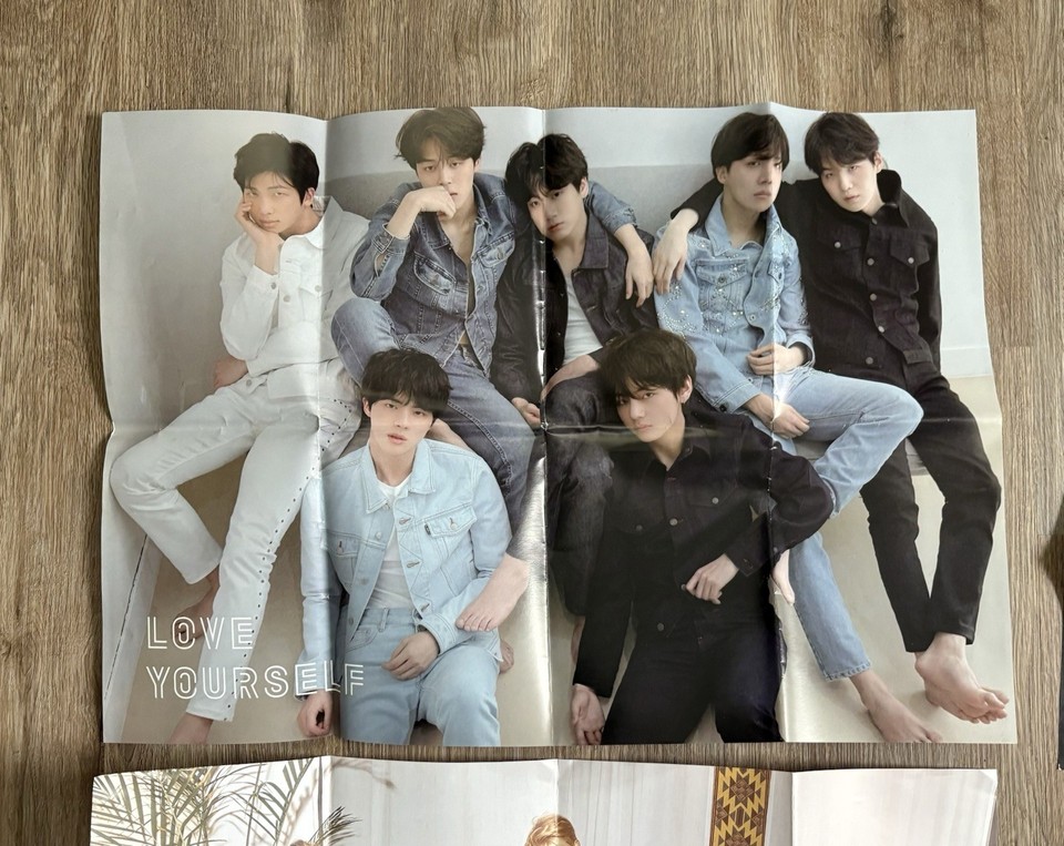 Collection of 11 BTS K-Pop posters | eBay