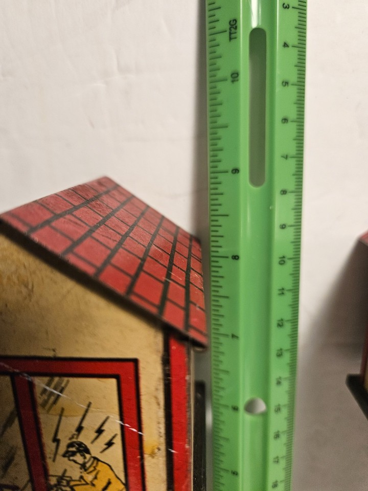 2 Vintage Marx 9” Switch Man Towers - O Gauge Train Accessory ...