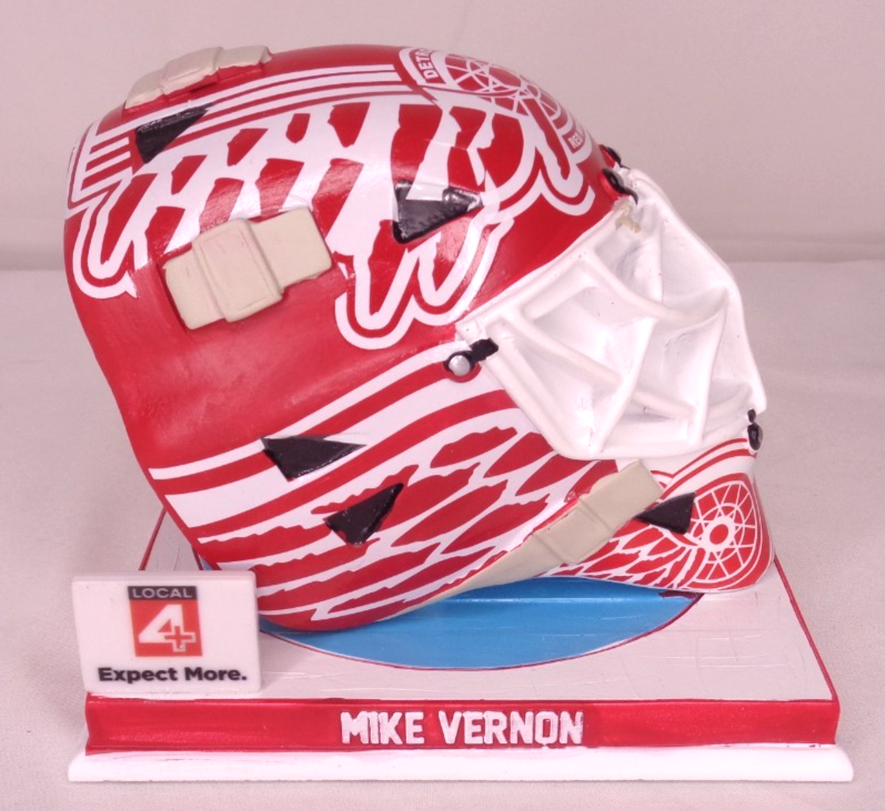 Mike Vernon Detroit Red Wings Mini Goalie Mask Replica SGA 2023 Hall of ...