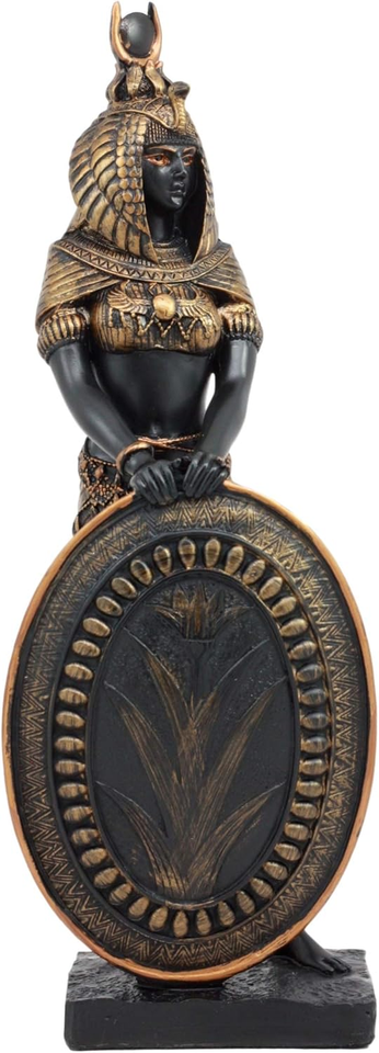 Ebros Egyptian Theme Isis Holding Shield Goddess of Magic and Nature ...