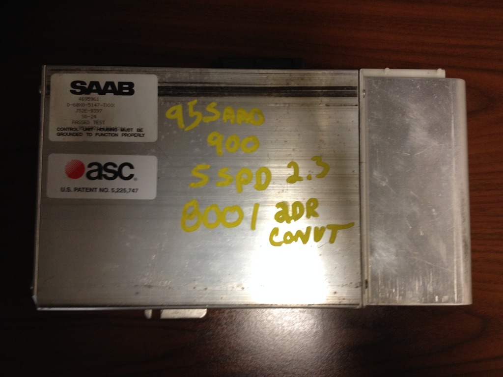 1995 SAAB 900 ASC CONVERTIBLE TOP CONTROL MODULE 5SP 2.3 2DR CONVT | eBay
